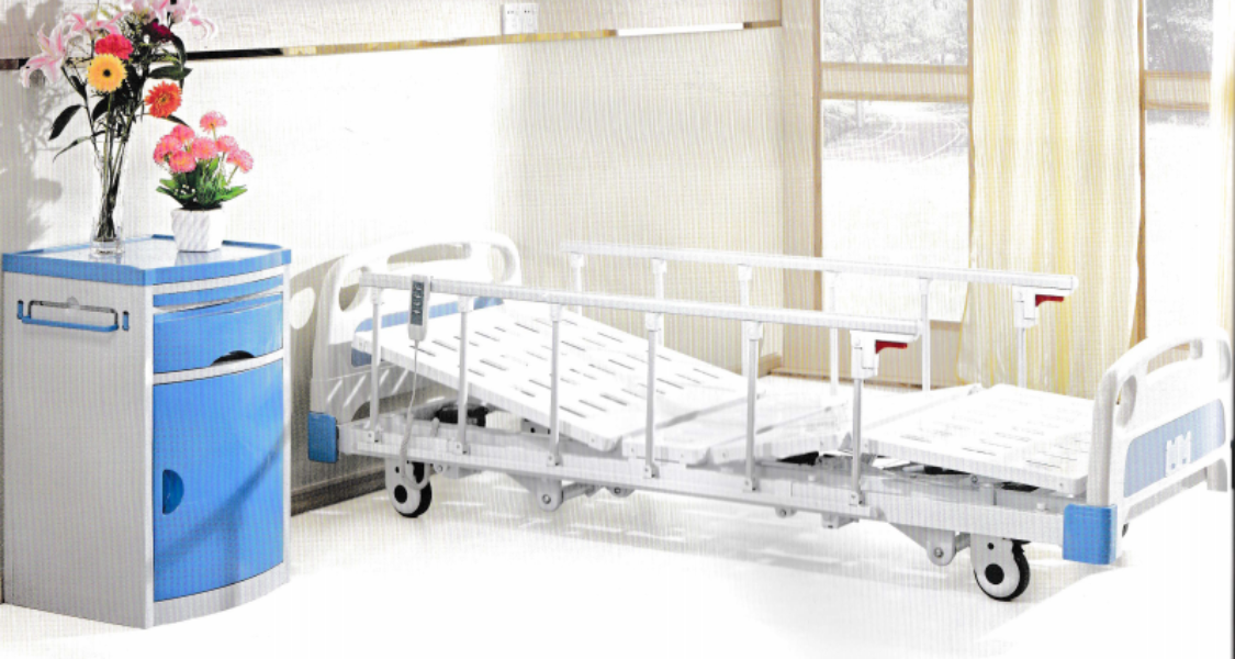 Three Functions Super Low Electric Care Bed – Medical Bazar