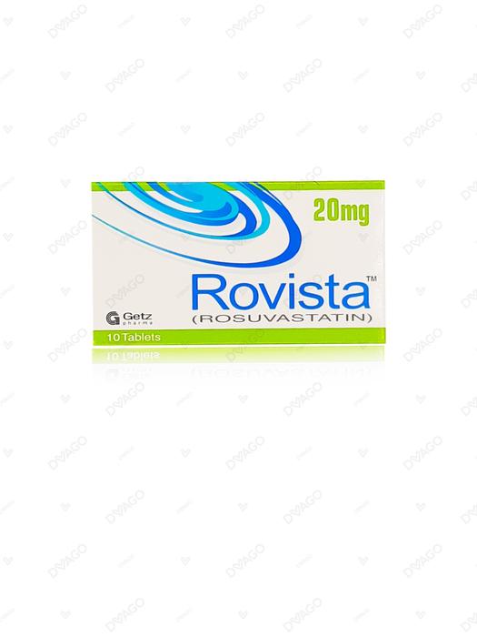 Rovista Tablets 20mg 10's – Medical Bazar