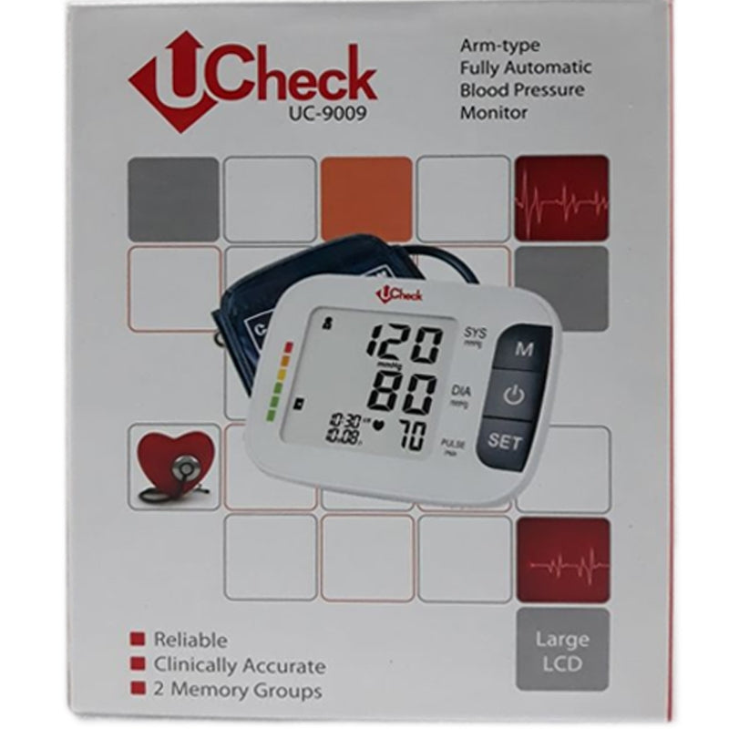 Ucheck UC-9009 arm type fully automatic Blood Pressure Moniter ...