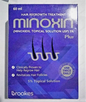 Minoxin Soln Plus 5 % 60 ml – Medical Bazar