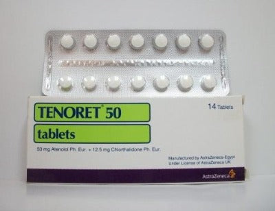 Tenoret 50 Tablets 50mg 14's – Medical Bazar