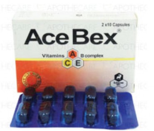 Acebex Capsules 20's – Medical Bazar