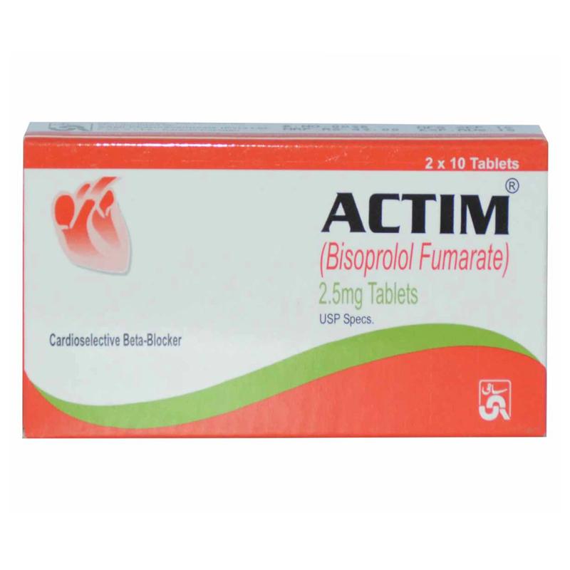Actim Tablets 2.5mg 20's – Medical Bazar