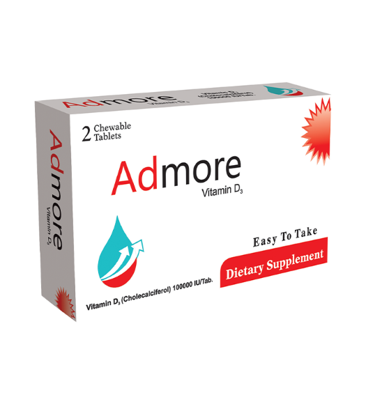 Admore 2 Chewable Tablets – Medical Bazar