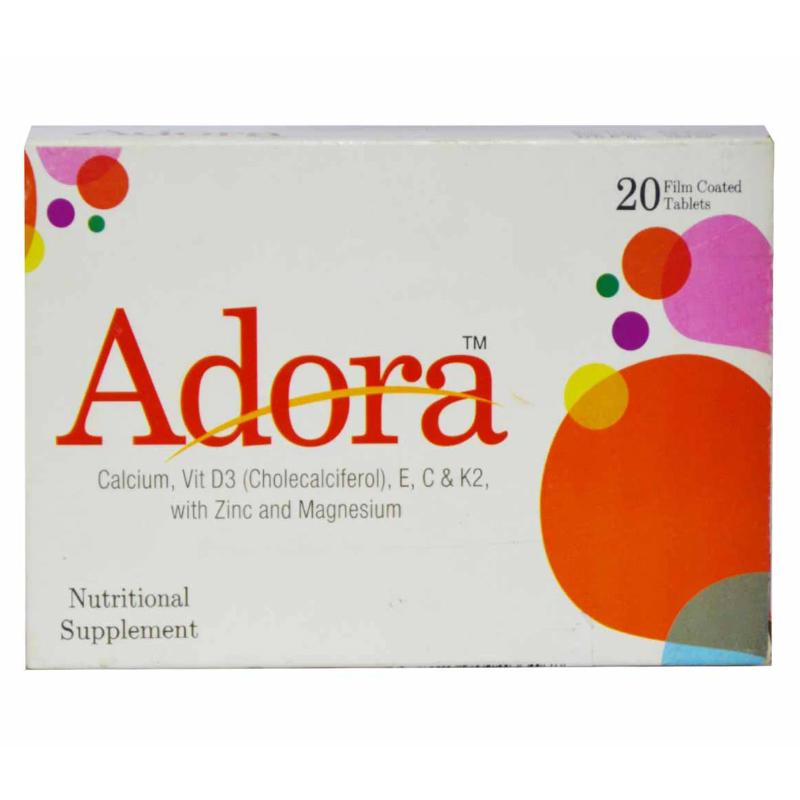Adora Tablets 20's – Medical Bazar