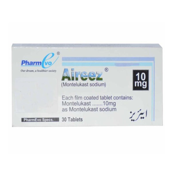 Aireez Tablets 10mg 30's – Medical Bazar