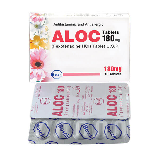 Aloc Tablets 180mg 10's – Medical Bazar