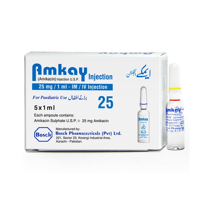Amkay Inj 25 MG 5 Ampx1 ml – Medical Bazar