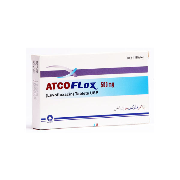 Atcoflox Tablets 500mg 10's – Medical Bazar