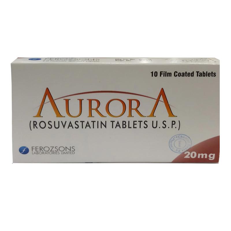 Aurora Tab 20 MG 10's – Medical Bazar