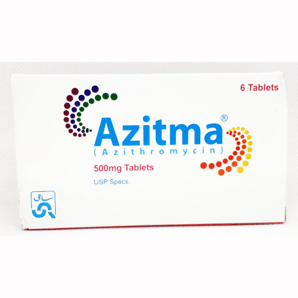 Azitma 500mg Tab 6's – Medical Bazar
