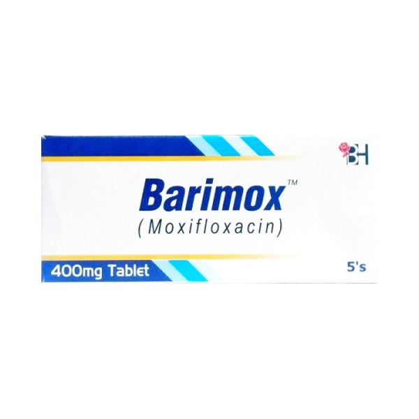Barimox Tablets 400mg 5's – Medical Bazar