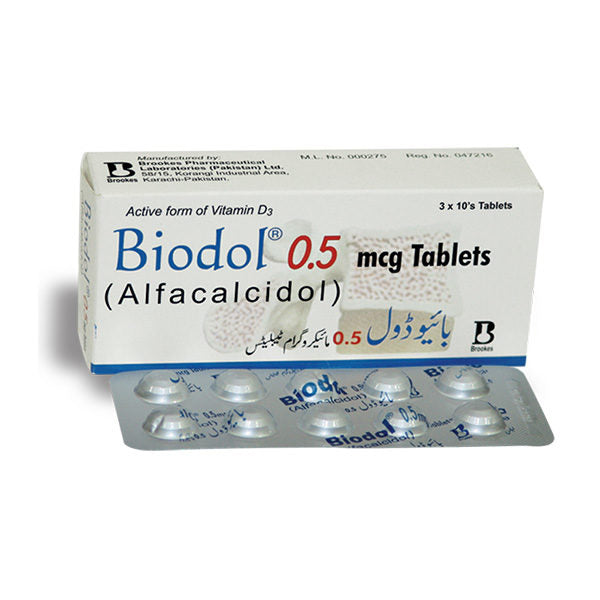 Biodol 0.5 mcg tablets – Medical Bazar