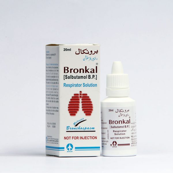 Bronkal Respirator Soln 20ml 1's – Medical Bazar