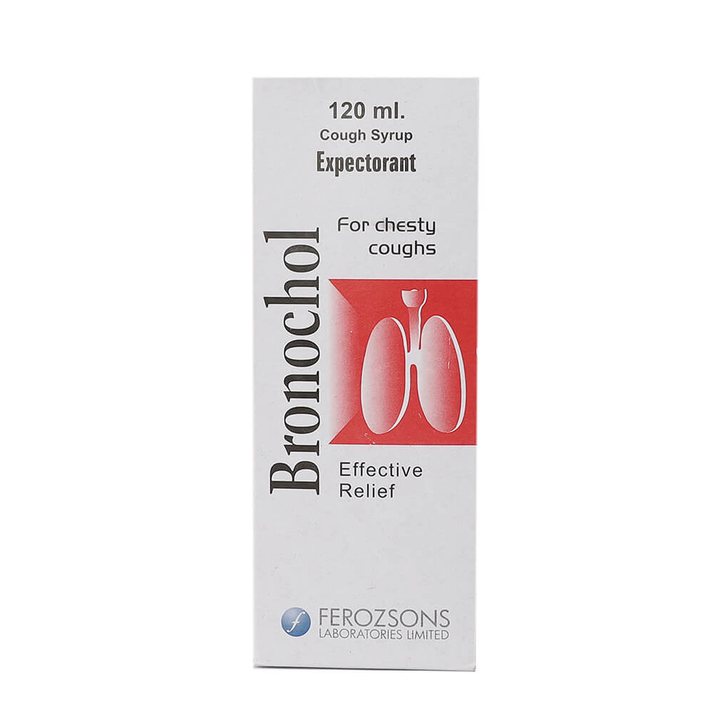 Bronochol Cough Syp 120ml 1's – Medical Bazar