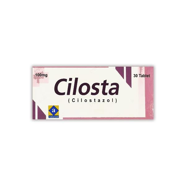 CILOSTA 100MG TAB 30'S – Medical Bazar