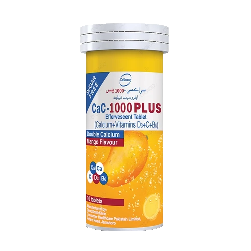 CaC 1000 Plus Tablets Mango T10 – Medical Bazar