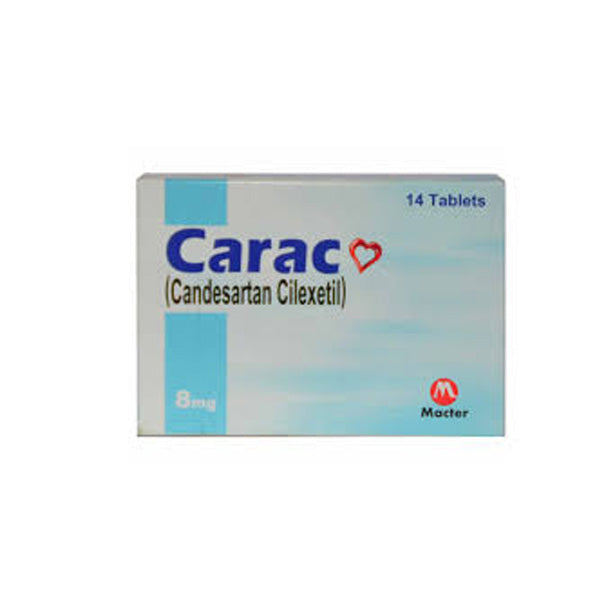 Carac Tablets 8mg 14's – Medical Bazar