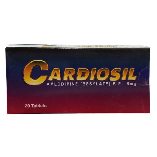 Cardiosil 5mg Tablets 20's – Medical Bazar