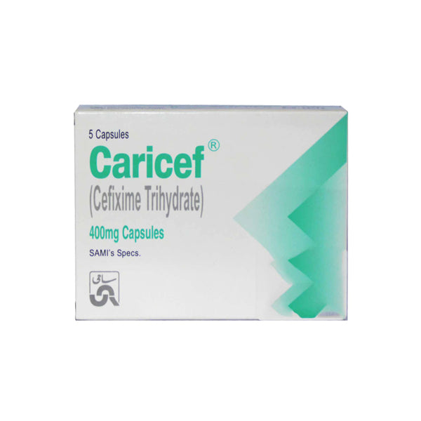 Caricef Capsules 400mg 5's – Medical Bazar