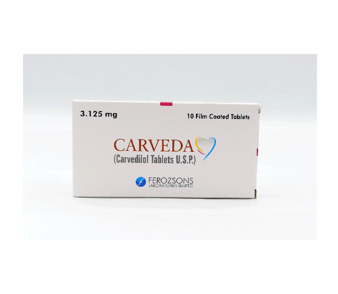 Carveda 3.125 10s – Medical Bazar