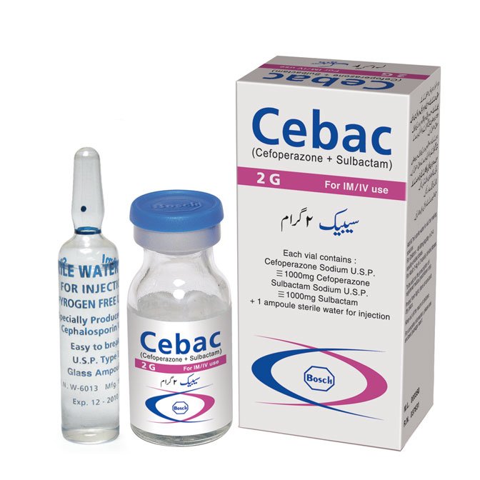 Cebac Injection 2g 1 Vial – Medical Bazar