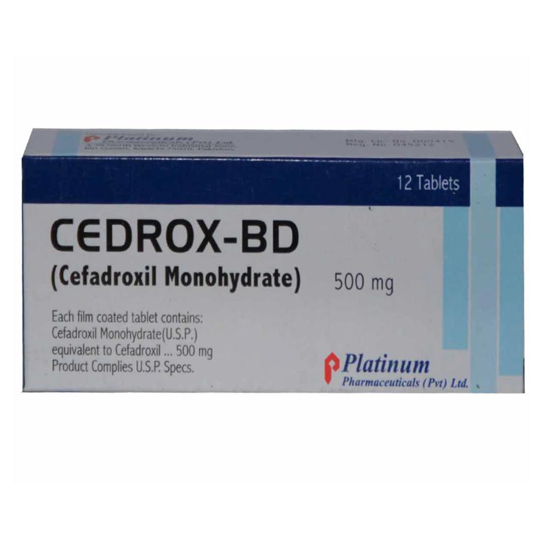 Cedrox -Bd Tablets 500mg 12's – Medical Bazar
