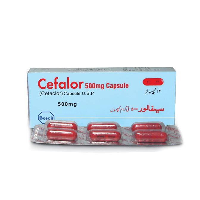 Cefalor Capsules 500mg 2X6's – Medical Bazar