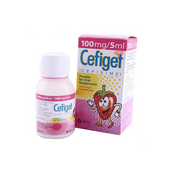Cefiget Suspension 100mg 30ml – Medical Bazar