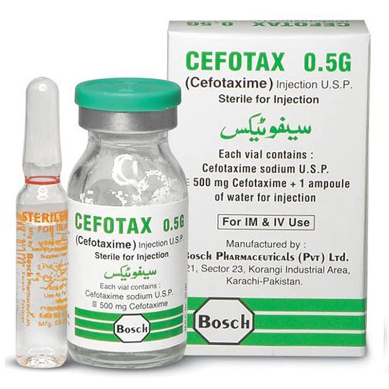 Cefotax Injection 500mg 1 Vial – Medical Bazar