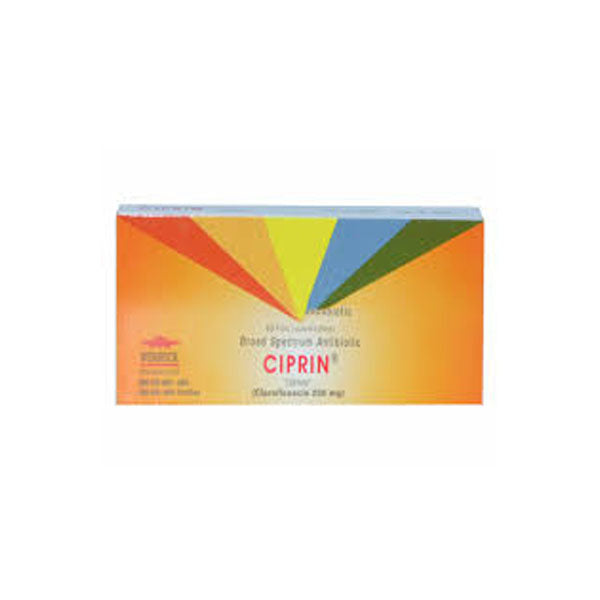 Ciprin 250mg Tablets 1X10's – Medical Bazar