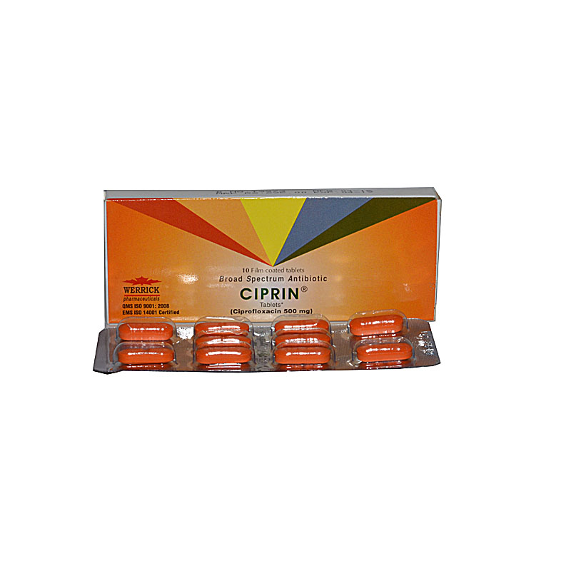 Ciprin 500mg Tablets 1X10's – Medical Bazar