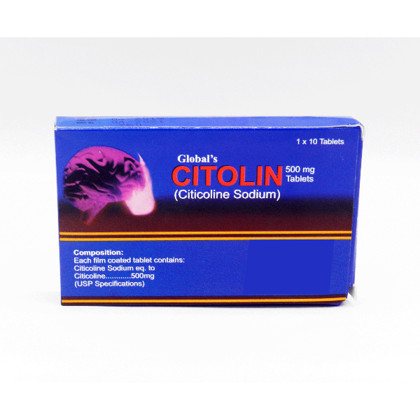 Citolin Tablets 500mg 10's – Medical Bazar