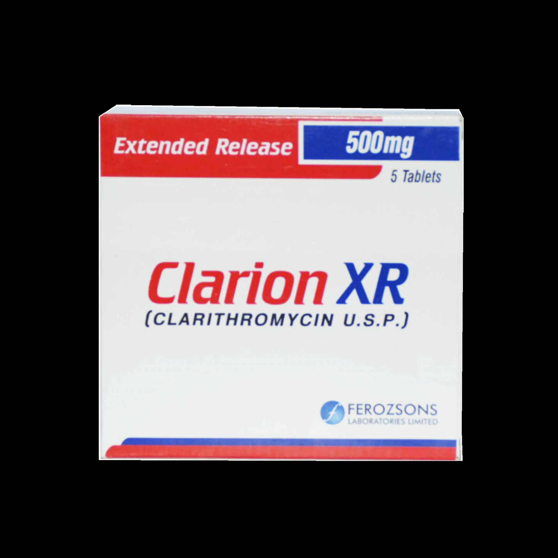 Clarion Xr 500mg Tablets 5's – Medical Bazar