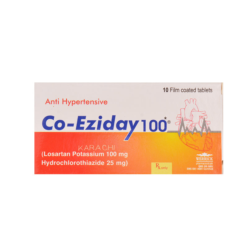 Co-Eziday 100mg 10's – Medical Bazar