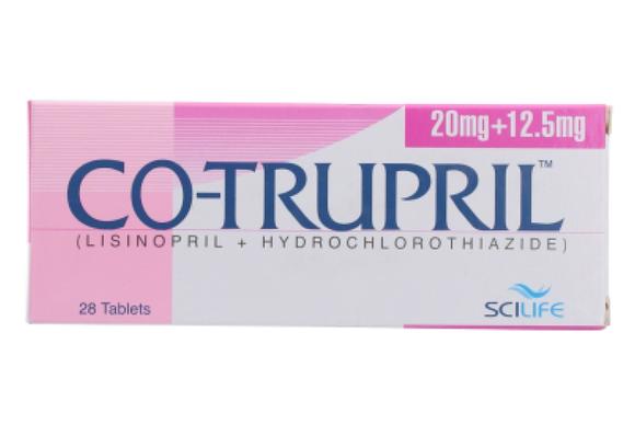 Co-Trupril Tablets 20/12.5mg 28's – Medical Bazar