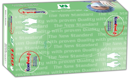 Comfeel Plus Latex Examination Gloves – Medical Bazar