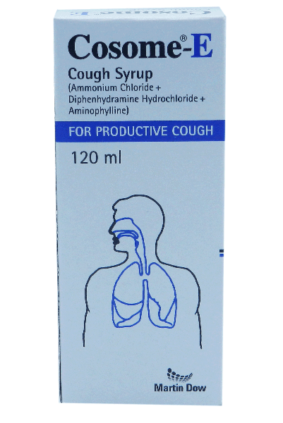 Cosome E Cough Syrup 120 ml 1's – Medical Bazar