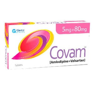 Covam 5mg+80mg Tab – Medical Bazar