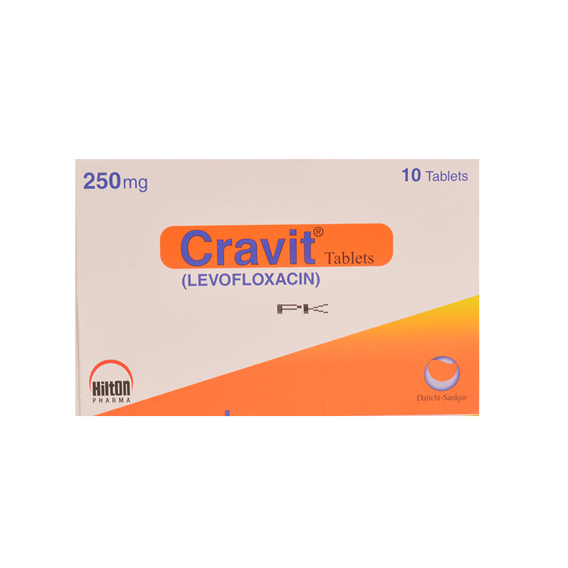 Cravit Tab 250 MG 10's – Medical Bazar