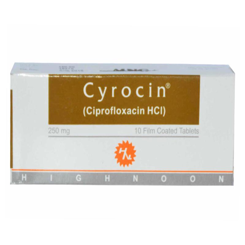 Cyrocin Tab 250 MG 10's – Medical Bazar
