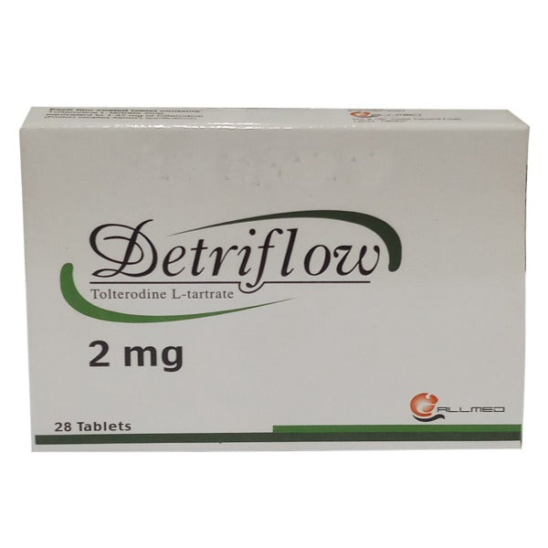 DETRIFLOW 2MG TAB 28'S – Medical Bazar