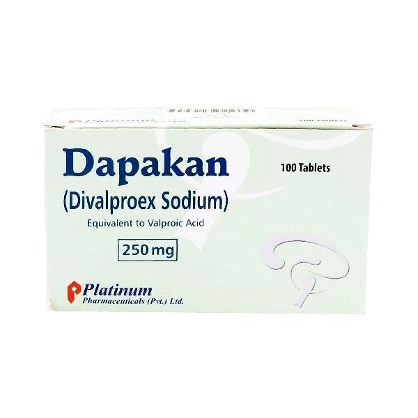 Dapakan 250mg Tablets 100's – Medical Bazar