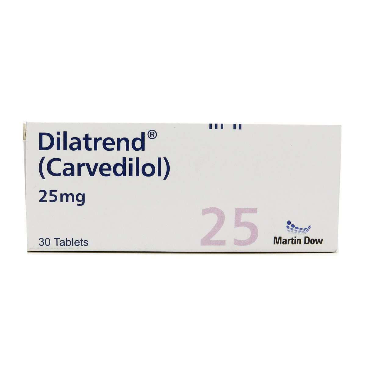 Dilatrend Tablets 25mg 30's – Medical Bazar