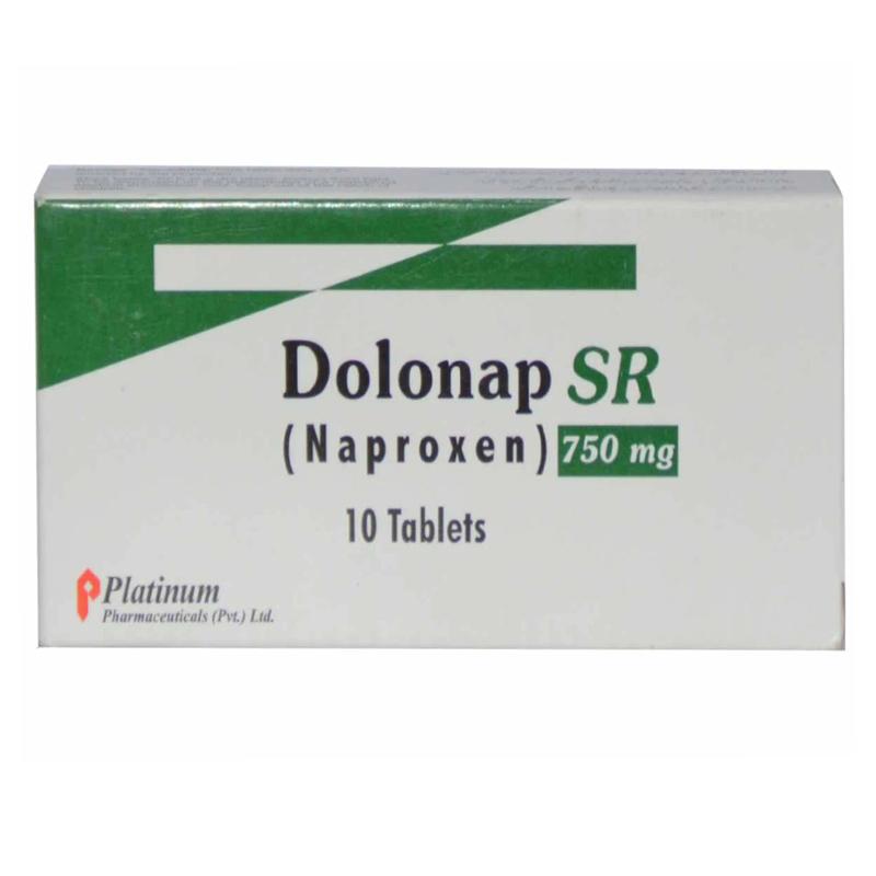Dolonap Tablets Sr 750mg 10's – Medical Bazar