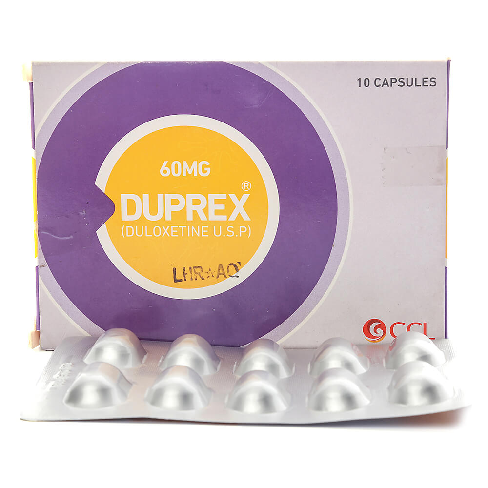 Duprex 60mg Capsules 10's – Medical Bazar