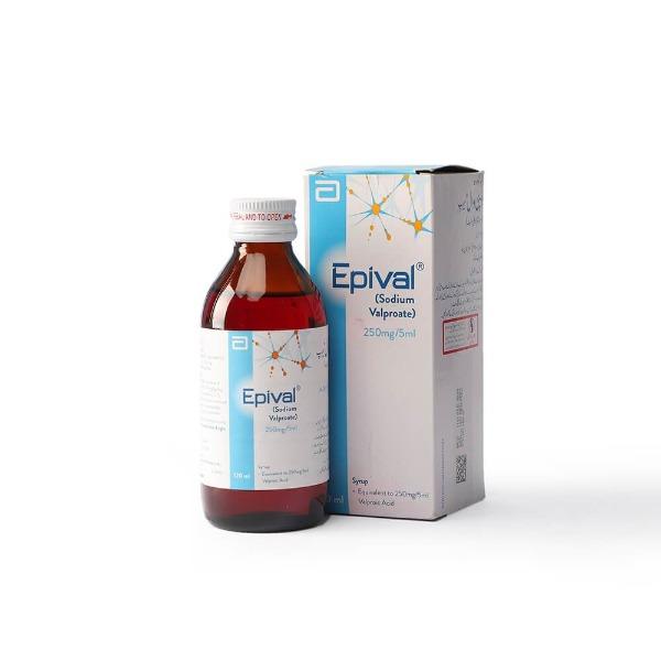 Epival 250mg Syrup 120ml – Medical Bazar