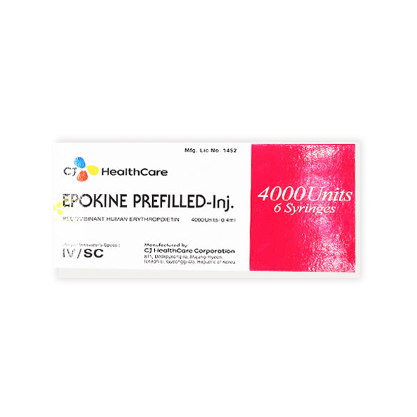 Epokine Injection 4000 Iu 6's – Medical Bazar