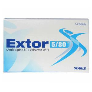 Extor Tablets 5/80mg 14's – Medical Bazar