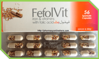 Fefolvit Spansule Capsules 56's – Medical Bazar